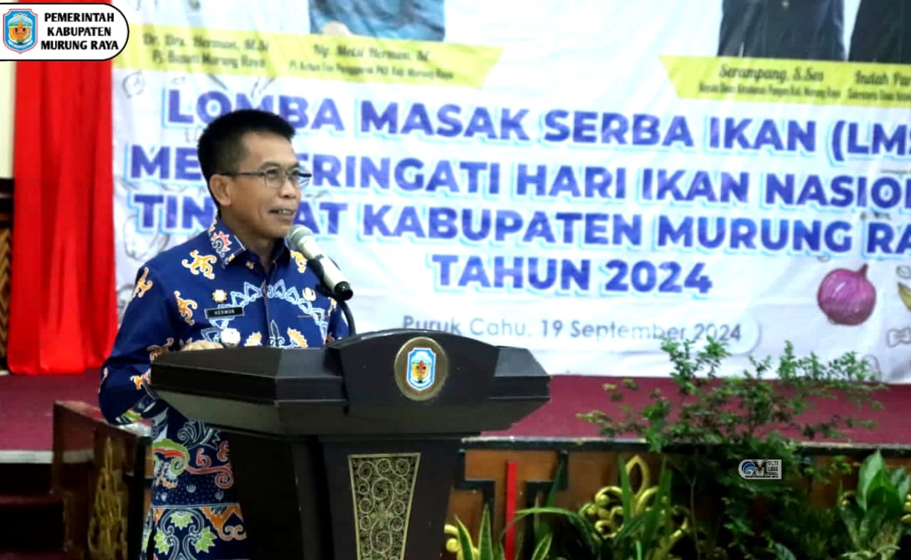 Pj Bupati Murung Raya Buka Lomba Masak Serba Ikan - Tempotimur